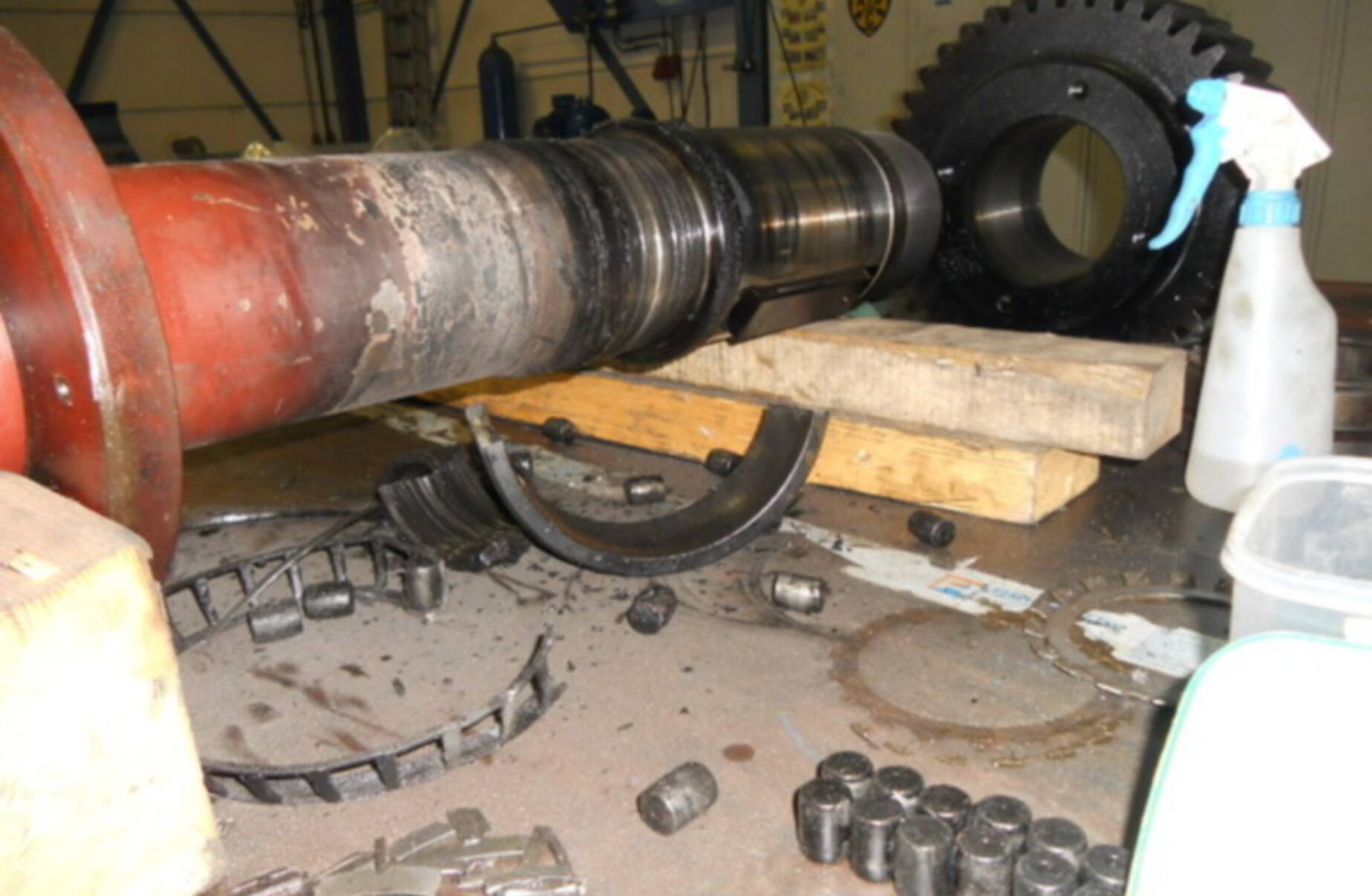 Projects - Overhaul Scana Volda gearbox - Reikon